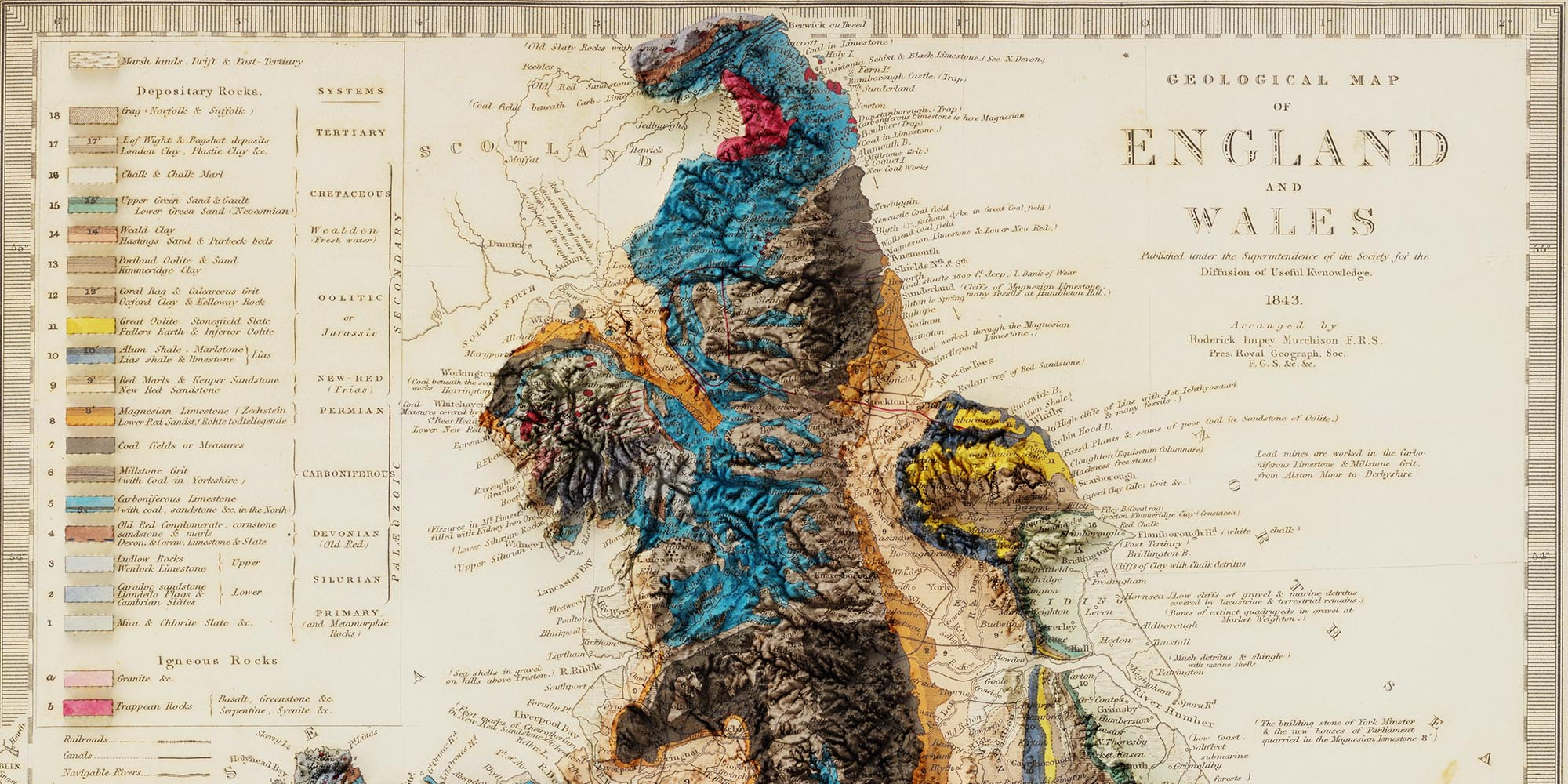 Geological Maps – The Unique Maps Co.