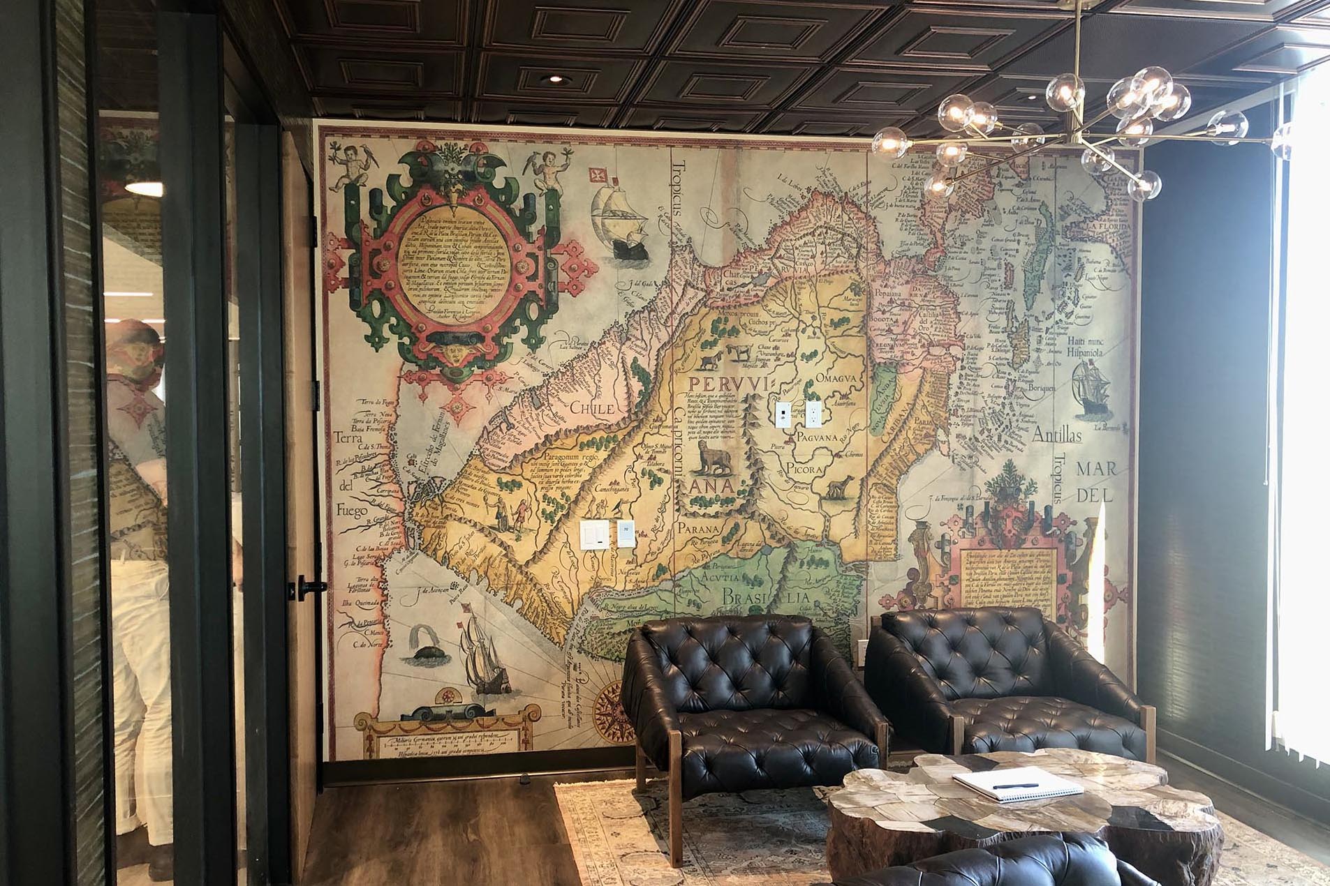 Maps & Art for Interior Design and Hospitality – The Unique Maps Co.