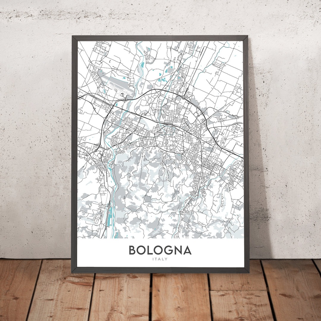 Círculo De Los Mil Bolonia Italia Mapa