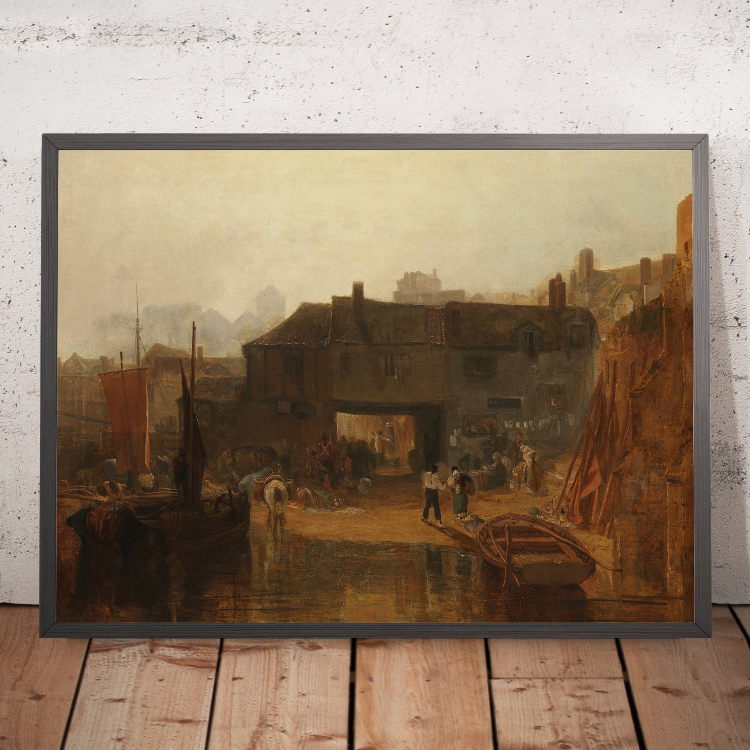 Saltash with the Water Ferry, Cornwall by Turner, 1811 – The Unique ...