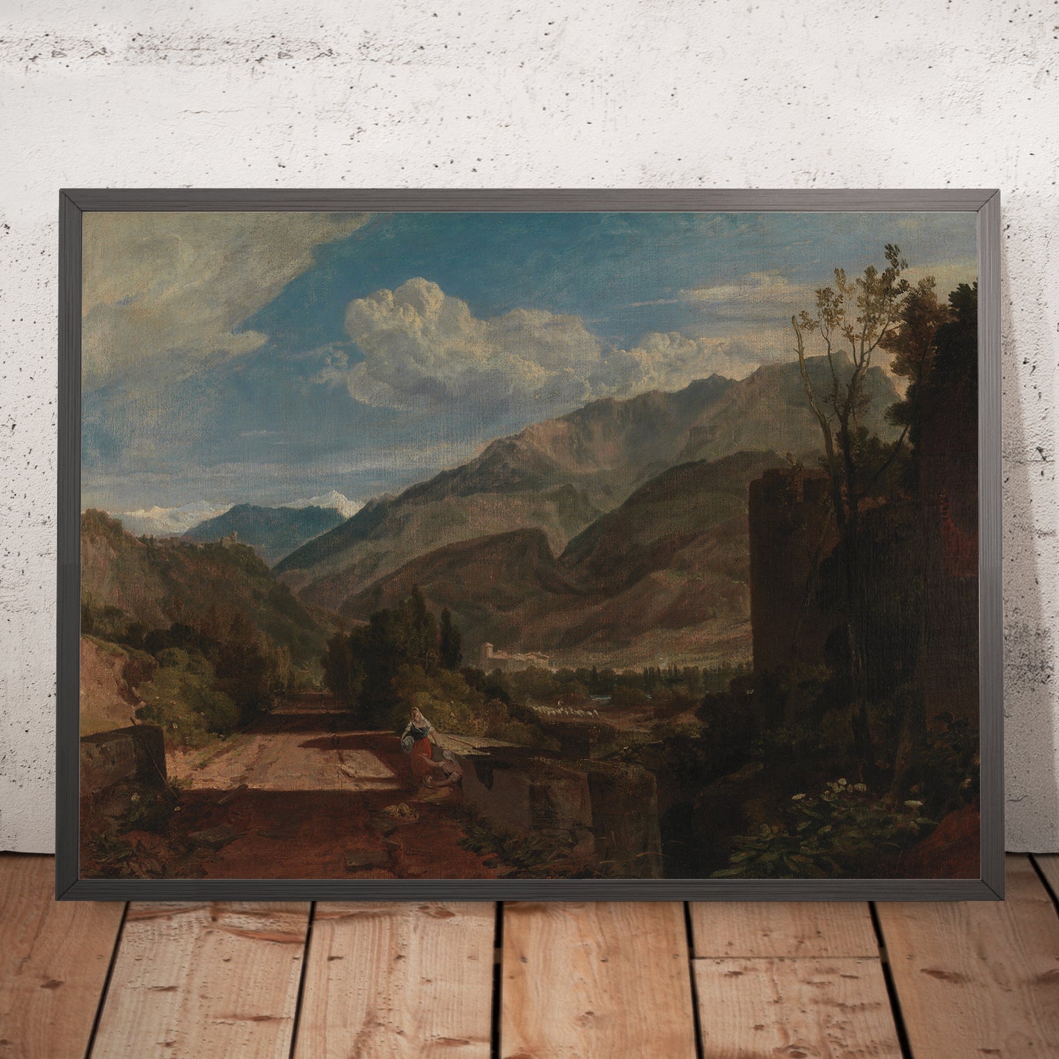 Chateau de St. Michael, Bonneville, Savoy by Turner, 1802 – The Unique ...