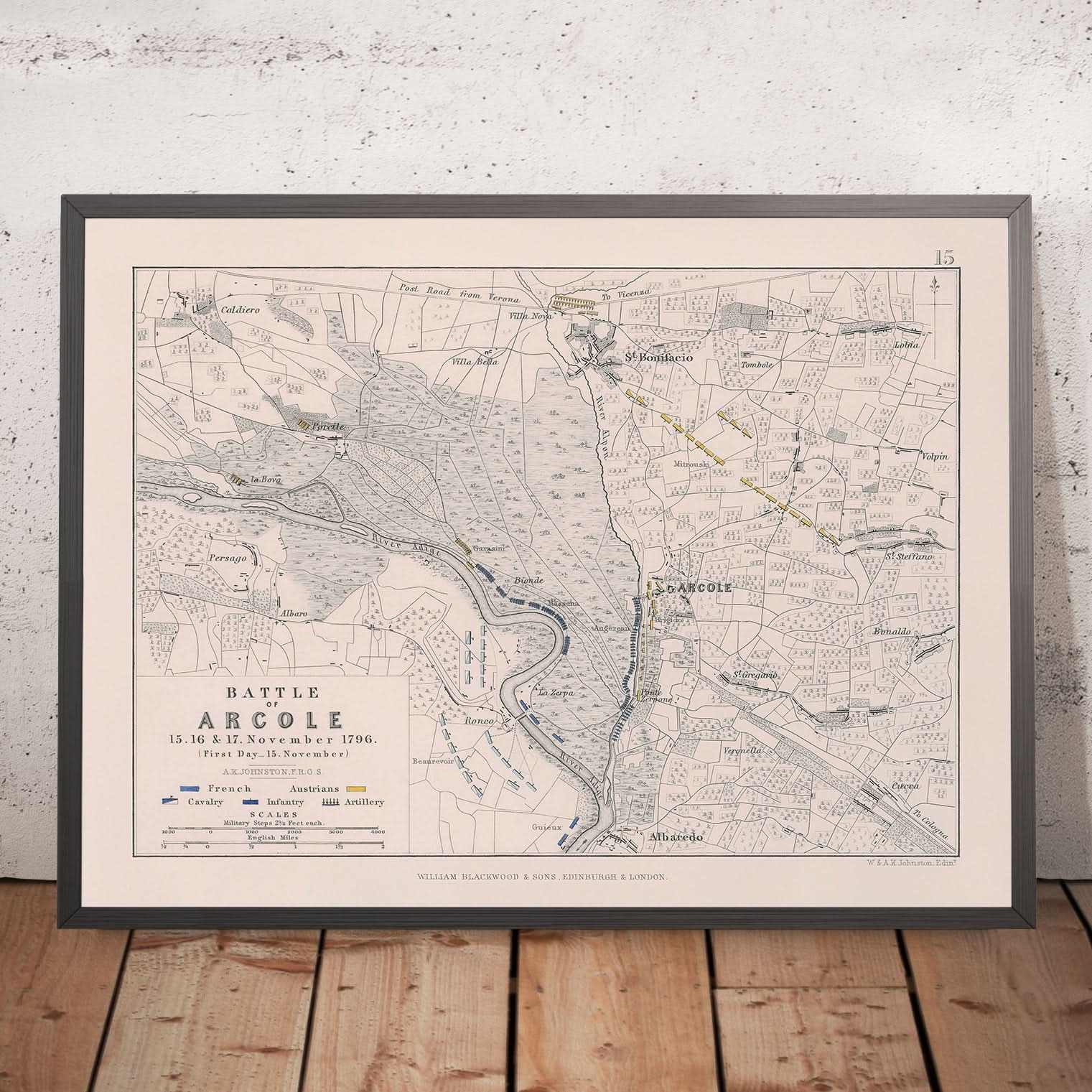 Battle of Arcole, 15 November 1796 (First Day): French Revolutionary W ...