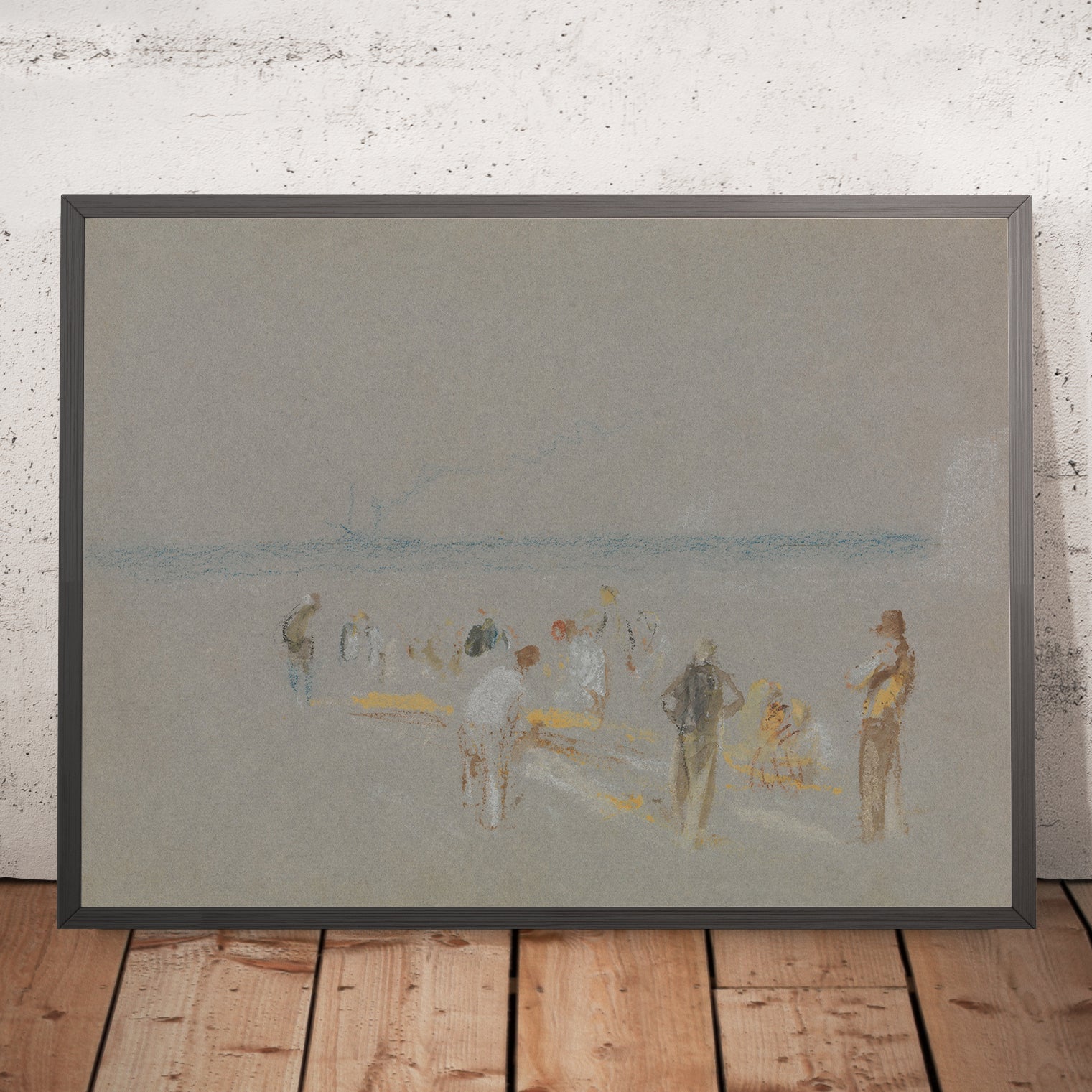 Cricket on the Goodwin Sands by Turner, 1820 – The Unique Maps Co.