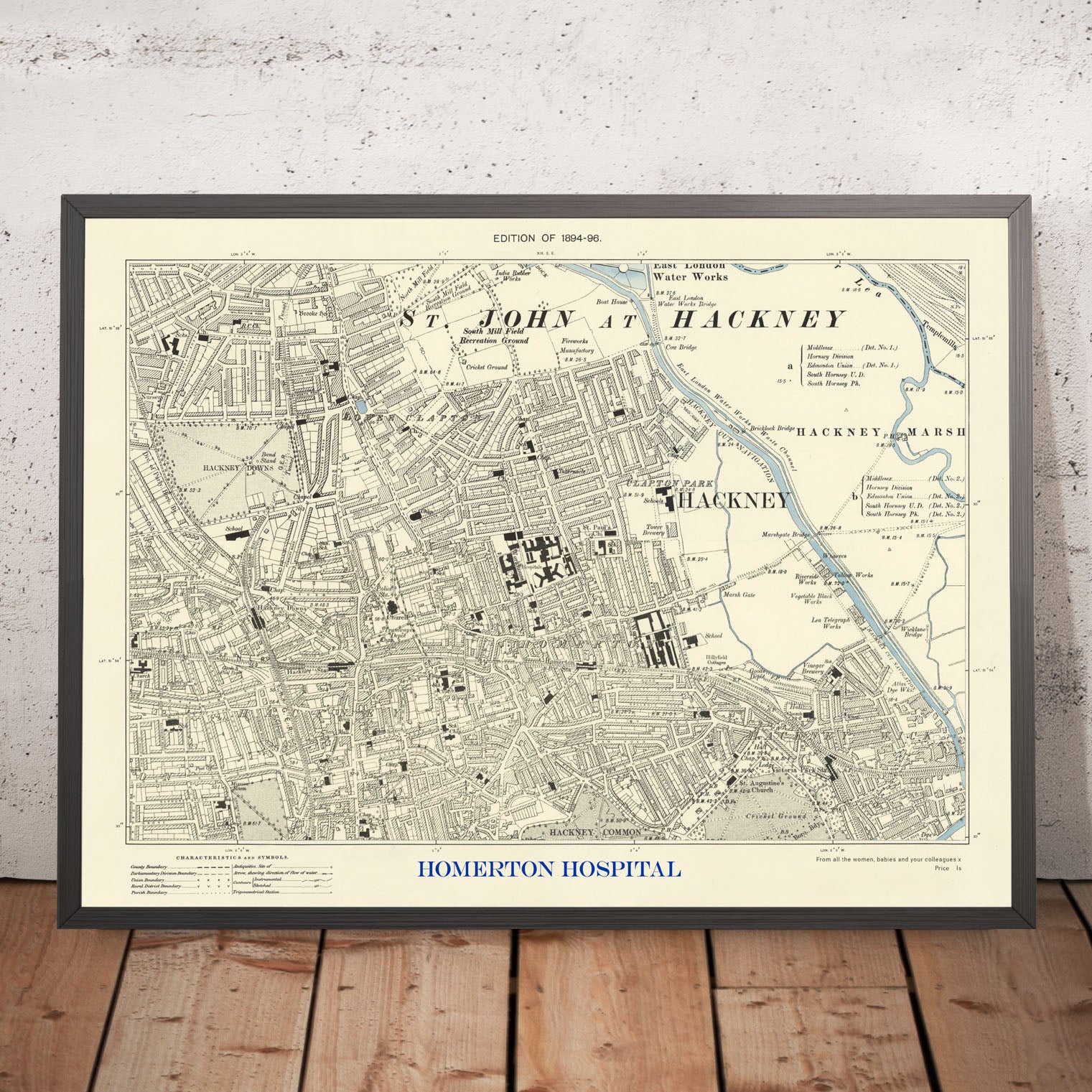 Personalised Old Map - Make Your Own 1800s and 1900s Ordnance Survey P ...